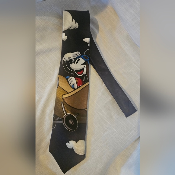 Disney | Accessories | Vintage Disney Dark Blue And Gold Mickey Mouse ...